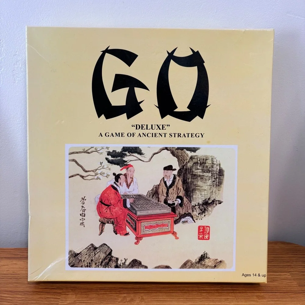 John N. Hansen | Games | Vintage Go Deluxe Wood Board Game Ancient ...